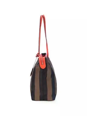 Fendi Pequin Roll Tote Bag