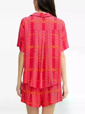Dkny Logo-print Pajama Set
