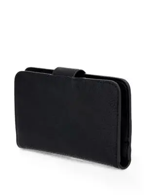 Michael Kors Logo-plaque Pebbled-leather Wallet