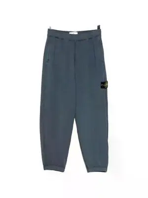 Stone Island Logo-patch Track Pants - Blue