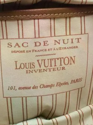 LOUIS VUITTON 2005 Sac De Nuit Mm Handbag