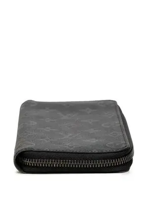 LOUIS VUITTON 2021-2025 Monogram Eclipse Vertical Zippy Wallet Long Wallets