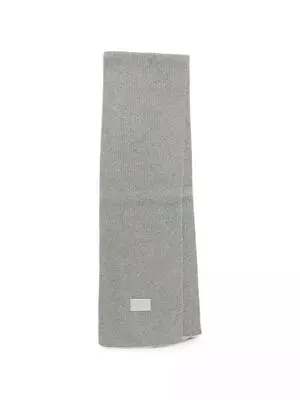 Michael Kors Ribbed-knit Scarf - Grey