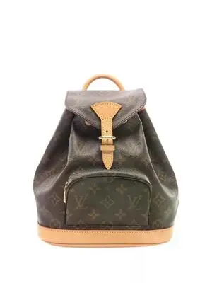 LOUIS VUITTON 2001 Monogram Mini Montsouris Backpack - Brown