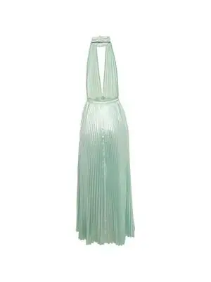 ROKSANDA Plissé-effect Maxi Dress