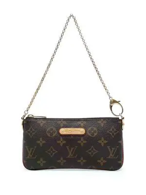 LOUIS VUITTON 2010 Monogram Pochette Milla Mm Shoulder Bag - Brown