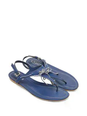 TOD'S T-strap Flat Sandals