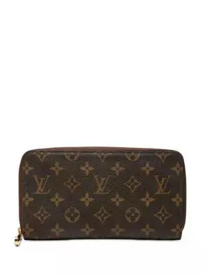 LOUIS VUITTON 2005 Monogram Zippy Organizer Wallet Long Wallets - Brown