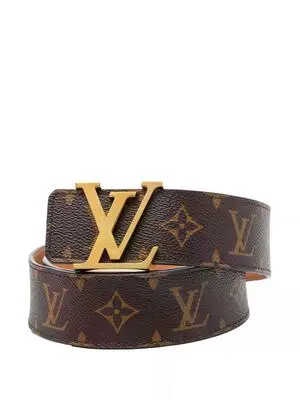 LOUIS VUITTON 2011 Monogram Initiales Reversible Belt