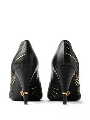 Versace Nappa Pumps 90 Mm