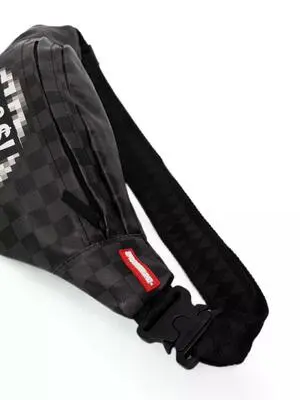 SPRAYGROUND Check-pattern Pixel Print Belt Bag