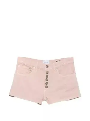 DONDUP Embellished-button Shorts - Pink