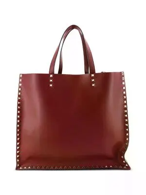 VALENTINO Valentino Garavani Rockstud Large Shopping Tote Bag