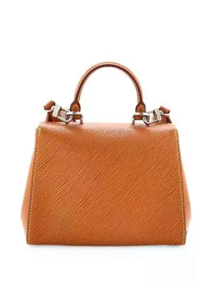LOUIS VUITTON Cluny Top Handle Bag Epi Leather Mini Satchel