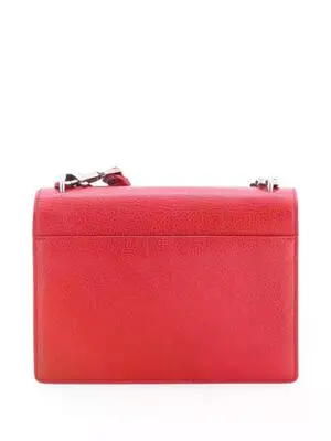 Saint Laurent Sunset Satchel Leather Medium Crossbody Bag