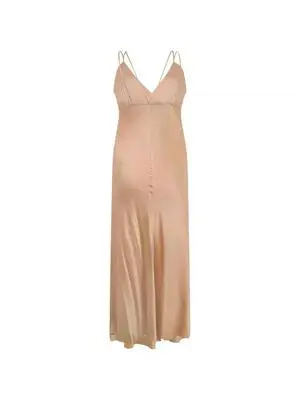 Alberta Ferretti V-neck Maxi Dress