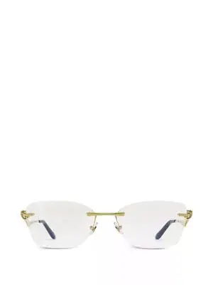 Cartier Panthère Rimless Eyeglasses - Gold