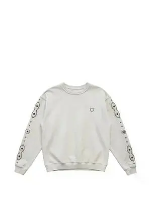 HTC LOS ANGELES Stud-embellished Sweatshirt