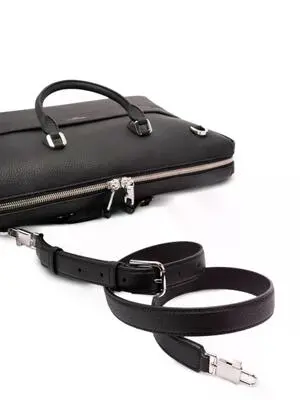 Dolce & Gabbana Pebbled Leather Briefcase