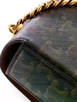 Celine Triomphe Chain Shoulder Bag