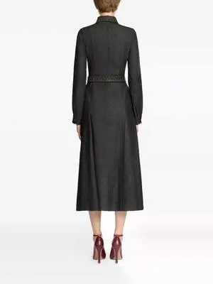Elie Saab Stud-embellished Midi Dress
