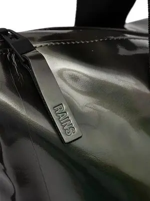 Rains Glossy Finish Tote Bag With Adjustable Shoulder Strap