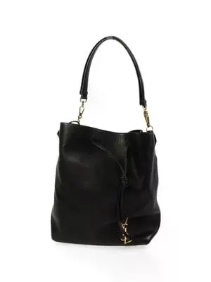 Saint Laurent Paris Vii Pochon Leather Shoulder Bag