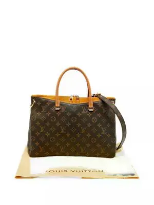 LOUIS VUITTON 2014 Pallas Monogram Tote Bag