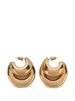 PANCONESI Blow Up Huggies Earrings - Gold