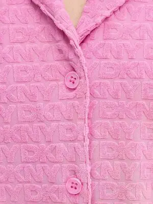 Dkny Logo-jacquard Two-piece Pajamas