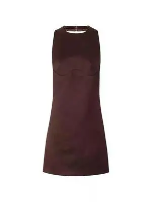 Elisabetta Franchi Halterneck Chain-link Mini Dress