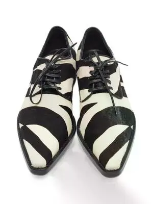 Dolce & Gabbana Zebra-print Derby Shoes