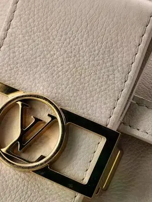 LOUIS VUITTON Dauphine Soft Calfskin Gm Shoulder Bag