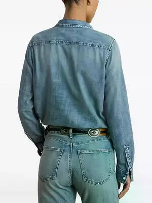 Ralph Lauren Logo-embroidered Denim Shirt