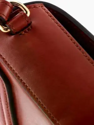 Chloé C Flap Bag Leather Mini Crossbody Bag