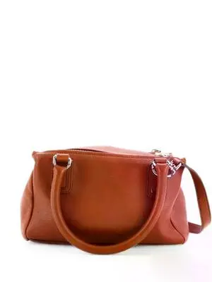 Givenchy Pandora Bag Leather Small Satchel - Brown