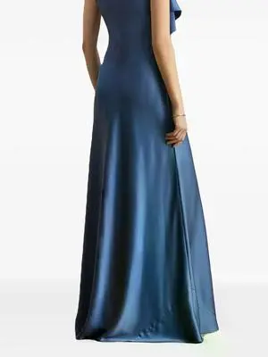 Ralph Lauren Elzira One-shoulder Gown