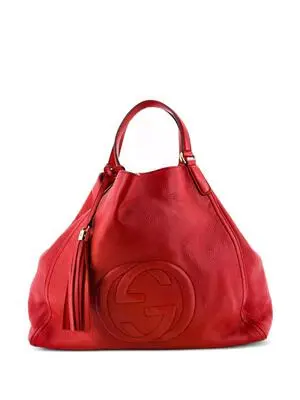 Gucci Soho Large Shoulder Bag - Red