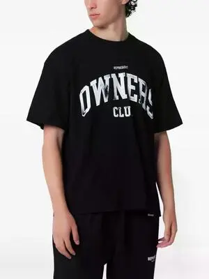 REPRESENT Owners Club Logo-print T-shirt - Black