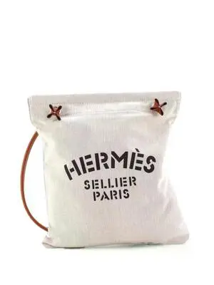 Hermès Aline Bag Toile Mm Crossbody Bag - Neutrals