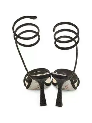 Rene Caovilla Cleo Crystal-embellished Sandals