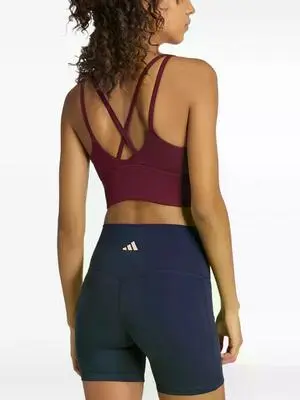 Adidas Studio All Me Sports Bra - Red