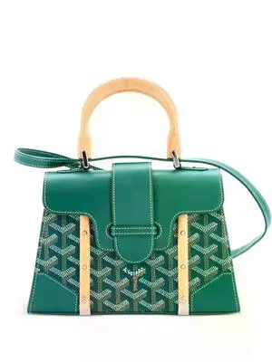 Goyard Structured Saigon Top Handle Bag - Green