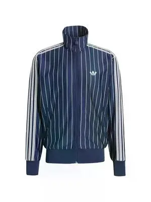 Adidas Firebird Pinstriped Sweatshirt - Blue