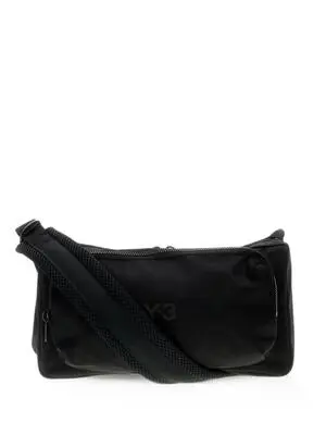 Adidas Logo-print Shoulder Bag - Black