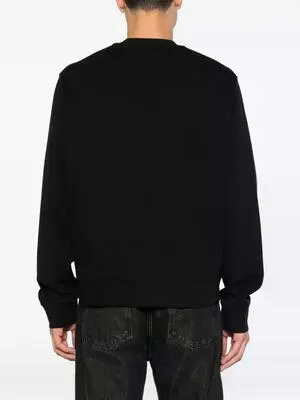 Emporio Armani Logo Print Cotton Sweatshirt