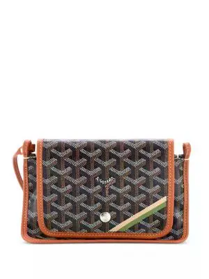 Goyard Plumet Clutch Wallet In Printed Coated Canvas - Black