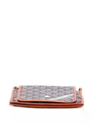 Goyard Plumet Clutch Wallet In Printed Coated Canvas - Black