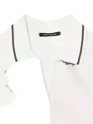 Armani Exchange Contrast-trim Short-sleeve T-shirt