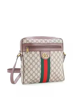 Gucci Ophidia Messenger Bag Gg Coated Canvas Medium Crossbody Bag